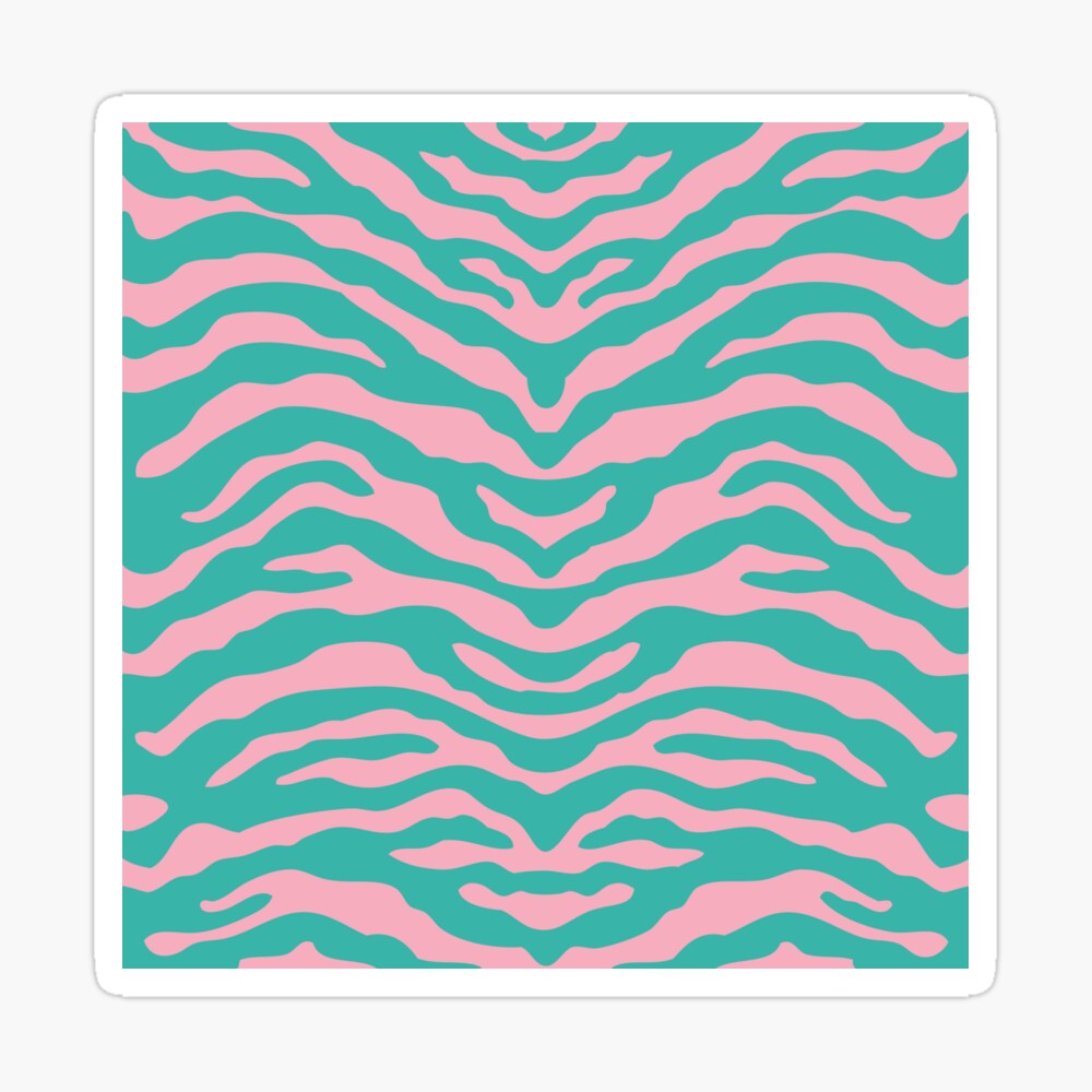 Turquoise Zebra
