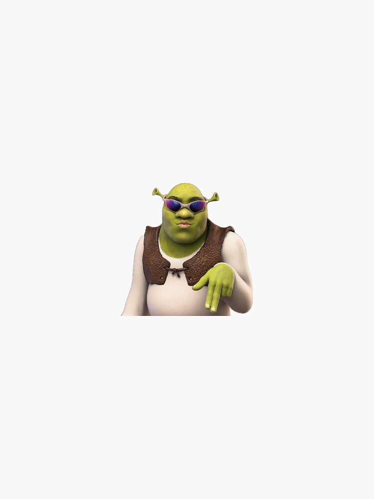 "SHREK DIVA MEME" Sticker for Sale by TruchaDesigns | Redbubble