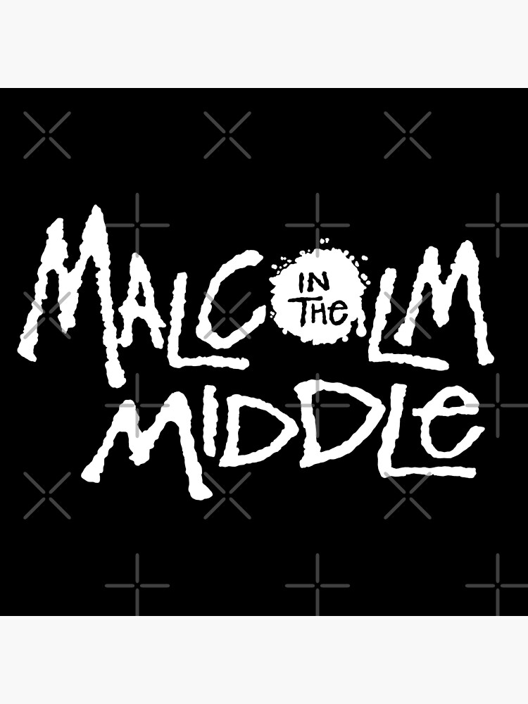 "Malcolm in the middle Logo" Poster by HeichousArt | Redbubble