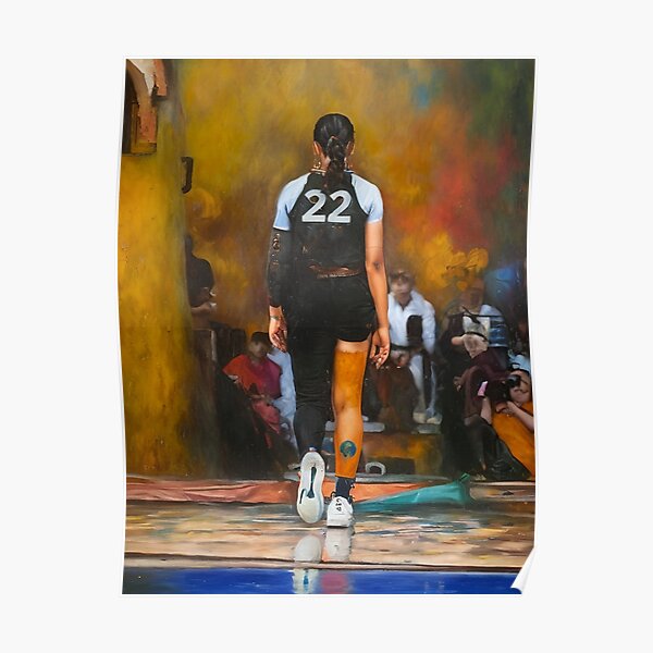 "Aja Wilson - Art" Poster for Sale by AYA-Design | Redbubble