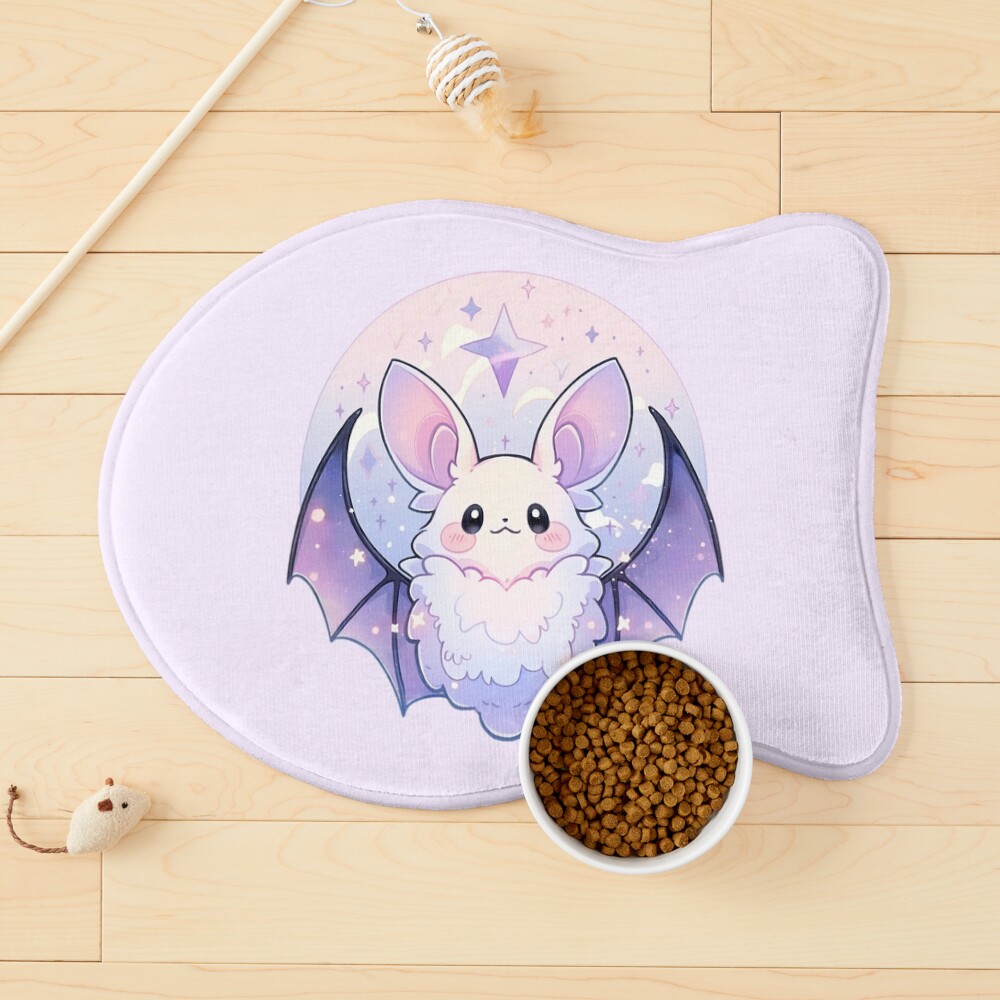 "Cute Kawaii Pastel Magical Bat" Sticker for Sale by PastelMagic ...