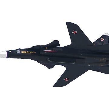 "Sukhoi Su 47 Berkut Fighter Jet flying left Russian Air Force ...