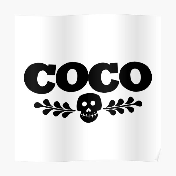 "COCO | LOGO" Poster for Sale by laurenthomsxn | Redbubble