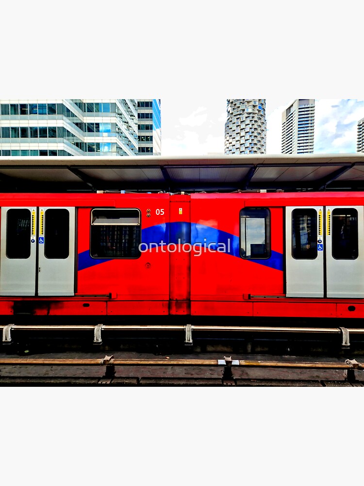 "DLR LDN" Sticker for Sale by ontological | Redbubble