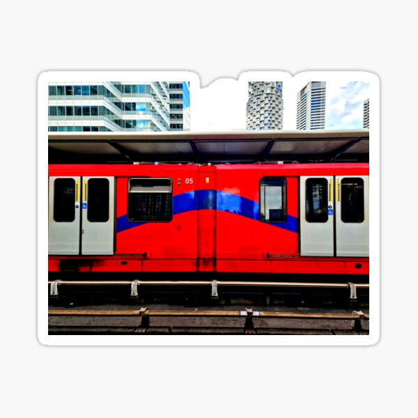 "DLR LDN" Sticker for Sale by ontological | Redbubble