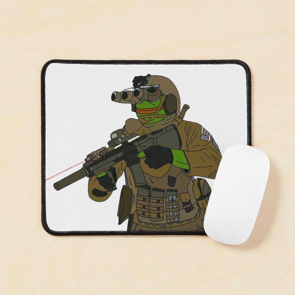 "Pepe Tactical" Sticker for Sale by TaxThisFedBoy | Redbubble