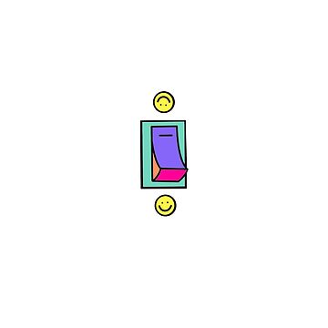 "Smiley face switch" Poster for Sale by Sunfuncc | Redbubble