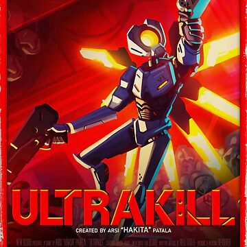 "Ultrakill - Poster" Sticker for Sale by Spvilles | Redbubble