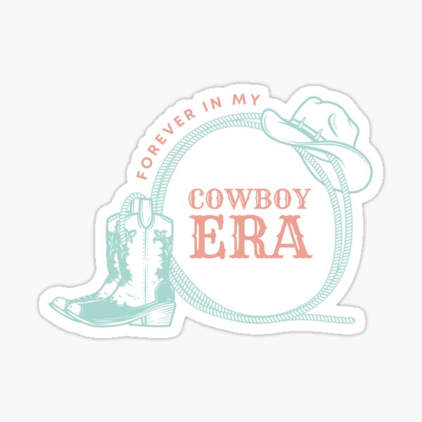 "Cowboy Era - YeeHaw" Sticker for Sale by joburns | Redbubble
