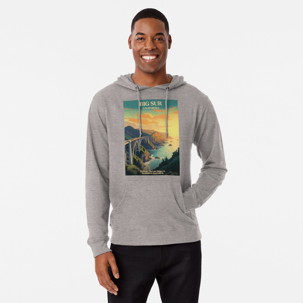 "Big Sur, California Vintage Travel Poster" Poster for Sale by Gabe-and-Co | Redbubble