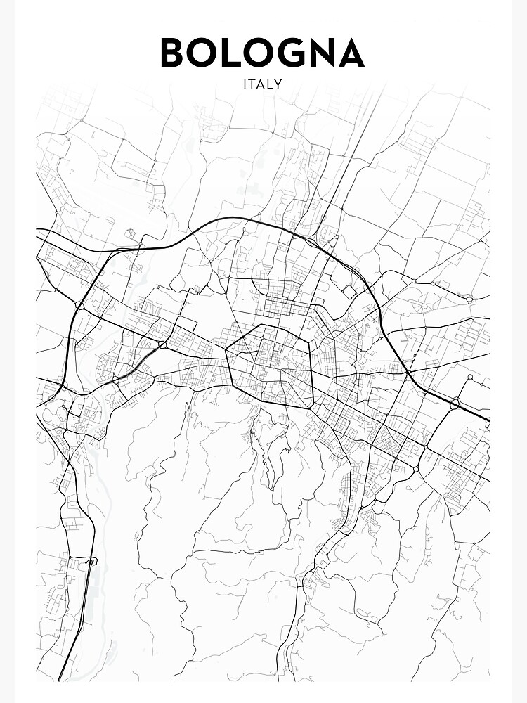 Mapa De Bolonia Del Arte Callejero Azul 15 Lugares INCREÍBLES Que Ver