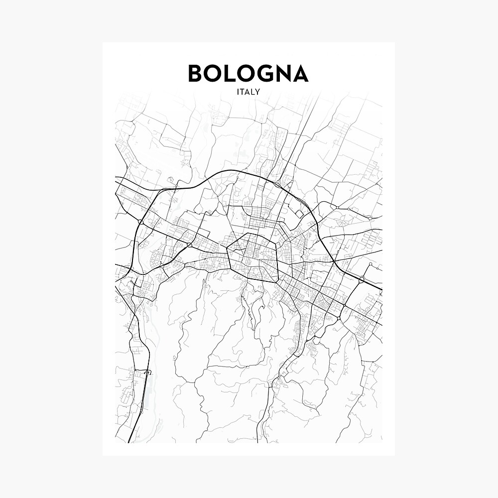 Mapa De Bolonia De Bbplanet