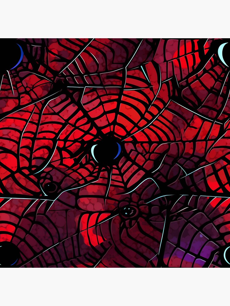 "Punk Rock Spider Graffiti Web" Sticker for Sale by AlexandrAIart ...