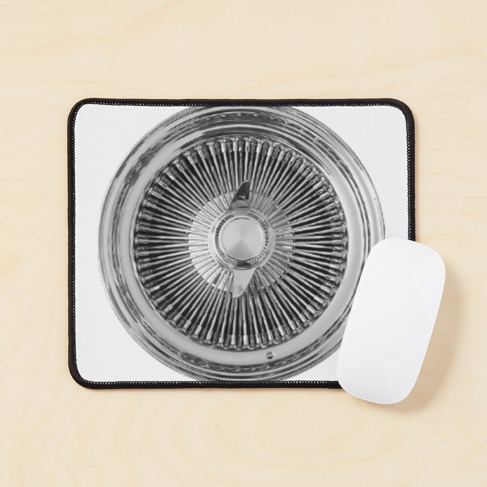 "Lowrider Classic Chrome Wire Wheel" Sticker for Sale by obviouslogic ...