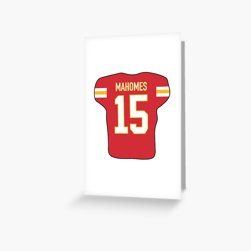 "Patrick Mahomes Jersey" Sticker for Sale by cbaunoch | Redbubble