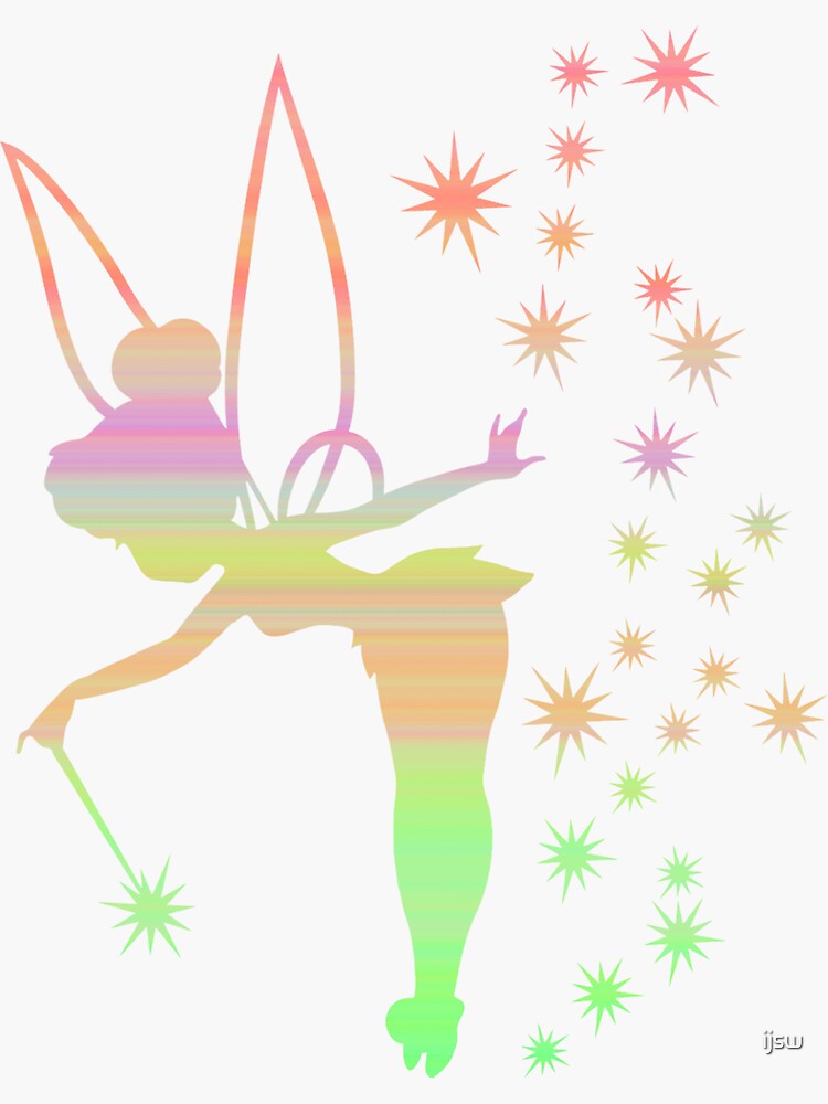 "Pastel Tink" Sticker for Sale by ijsw | Redbubble