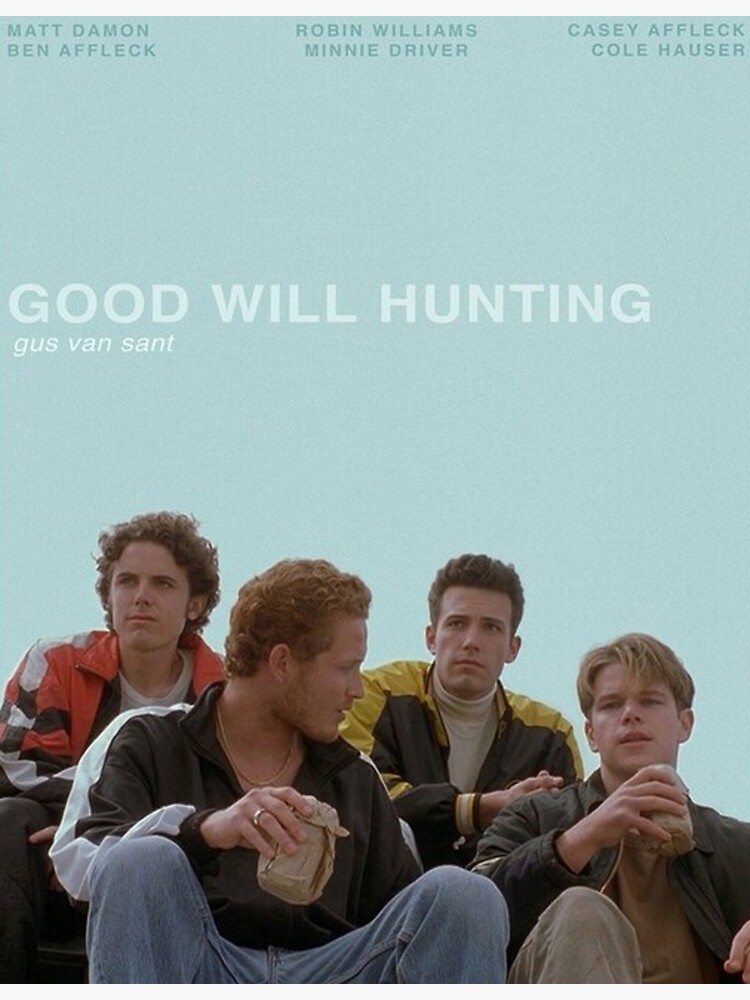 "Good Will Hunting" Poster for Sale by lyndamiley | Redbubble