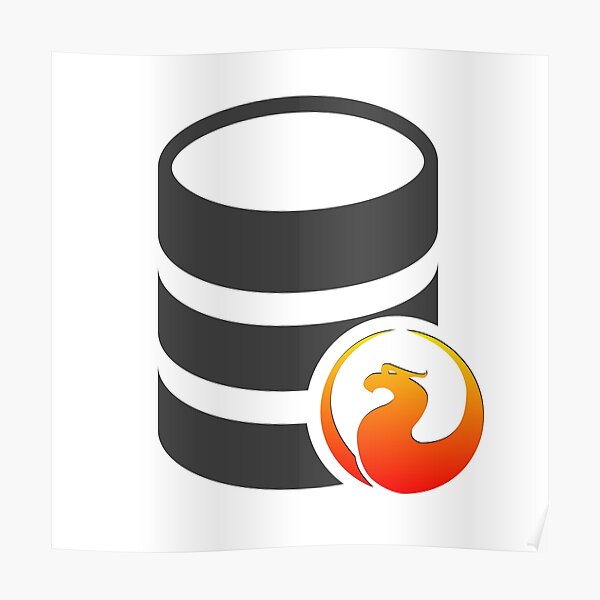 "firebird database" Poster by yourgeekside | Redbubble