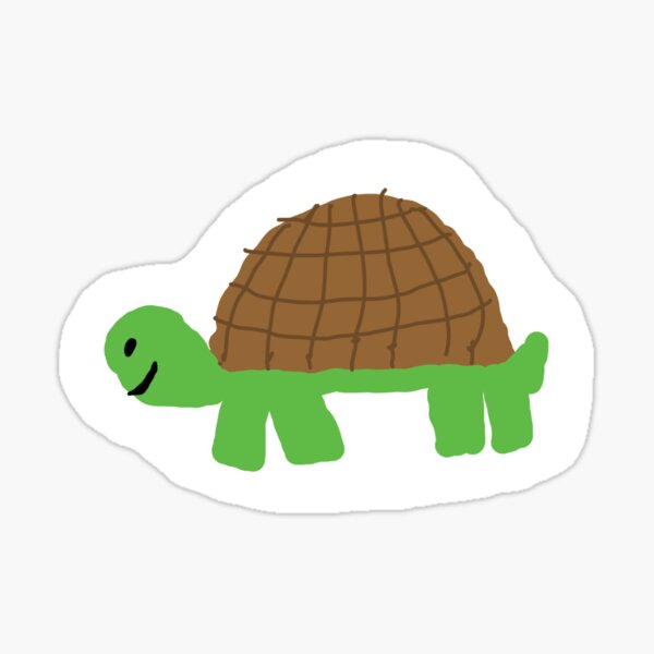 "Turtle" Sticker for Sale by mcbecreative | Redbubble