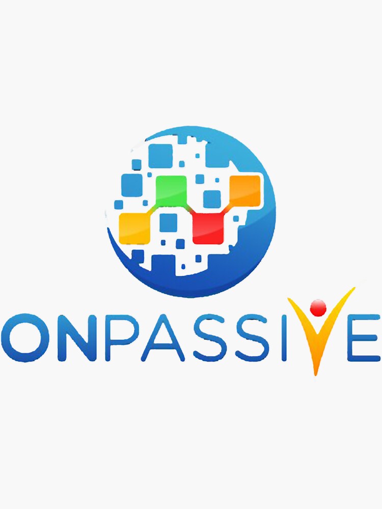 "onpassive 11" Sticker for Sale by BrendasaLee | Redbubble