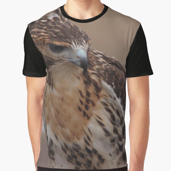 "Red-Tailed Hawk" T-shirt for Sale by sydneysheps | Redbubble | red ...