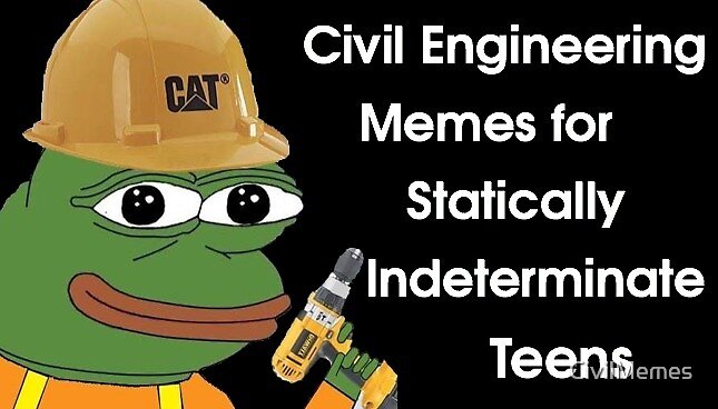 "Civil Engineer Pepe Sticker" by CivilMemes | Redbubble