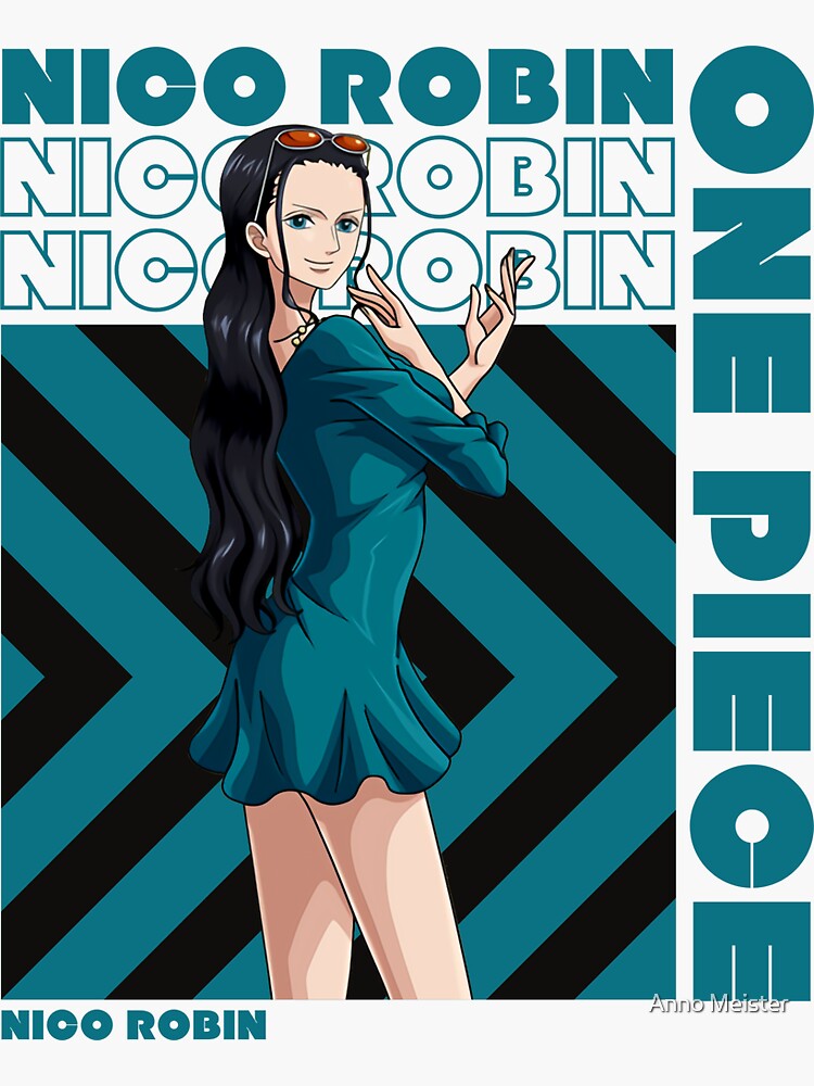 "Nico Robin skill "clutch"" Sticker for Sale by AnnoMeister | Redbubble