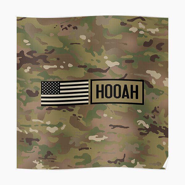Hooah Posters | Redbubble