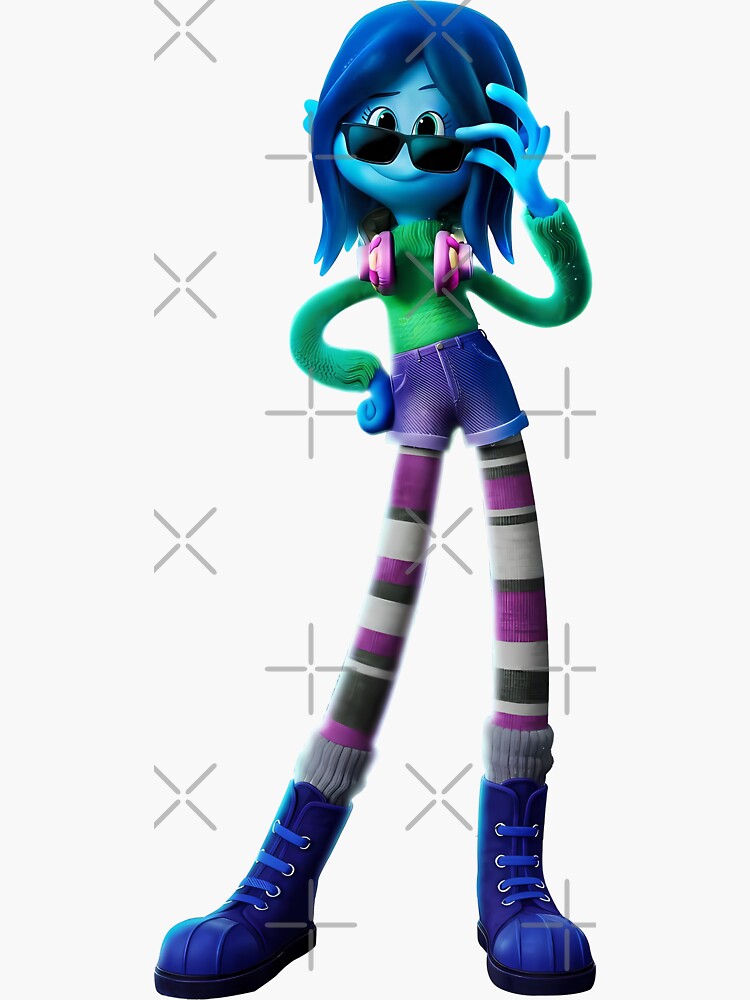 "Ruby Gillman - teenage kraken" Sticker by kailonmahaker | Redbubble