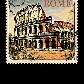 "Rome Stamp" Sticker for Sale by grabeoutfits | Redbubble