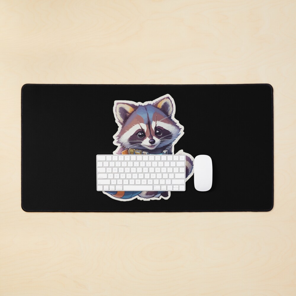 "Rocket racoon | Rocket guardians Sticker Adorable Sticker Showcasing ...