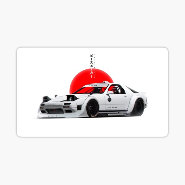 "mazda rx7 fc3s" Sticker by MetalRavenVal | Redbubble