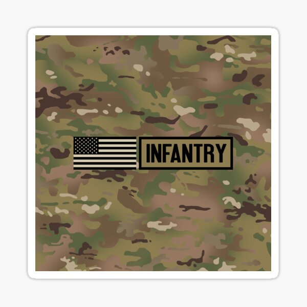 "Military: Infantry" Sticker for Sale by Jared Davies | Redbubble