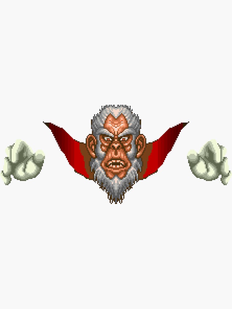 "Andross" Sticker by Pixelblaster | Redbubble