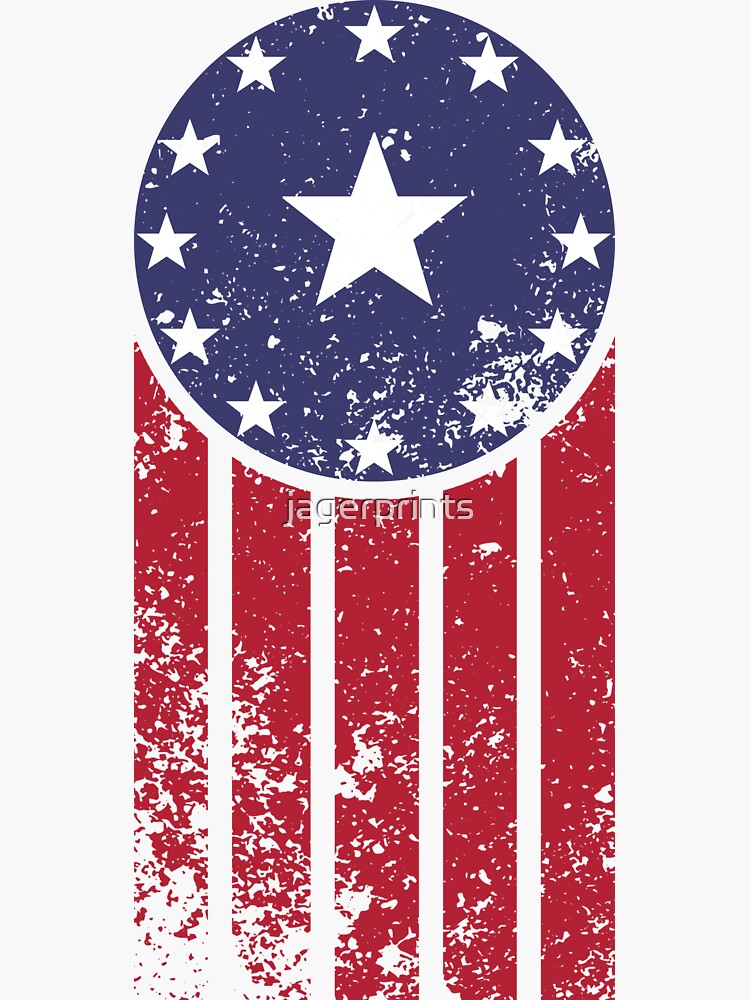 "Old World Flag (Weathered)" Sticker for Sale by jagerprints | Redbubble