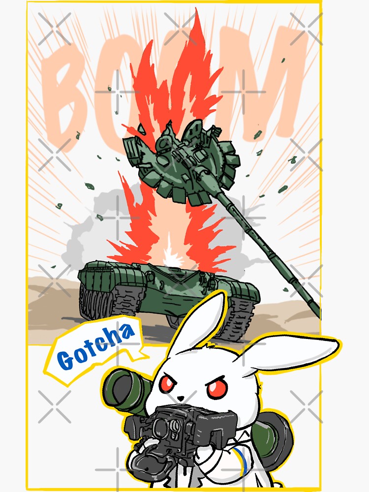 "gotcha! " Sticker for Sale by pbfirefly | Redbubble