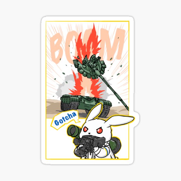 "gotcha! " Sticker for Sale by pbfirefly | Redbubble