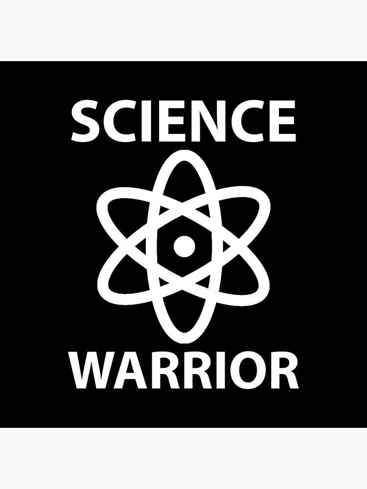 "Science Warrior" Poster by Evelyus | Redbubble
