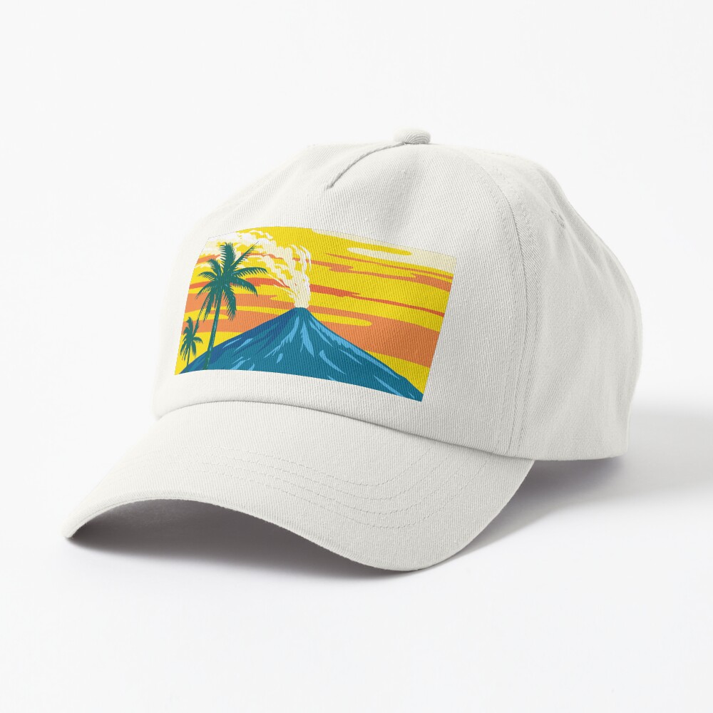 "Mayon Volcano Natural Park in Bicol Region Luzon Philippines WPA Art ...