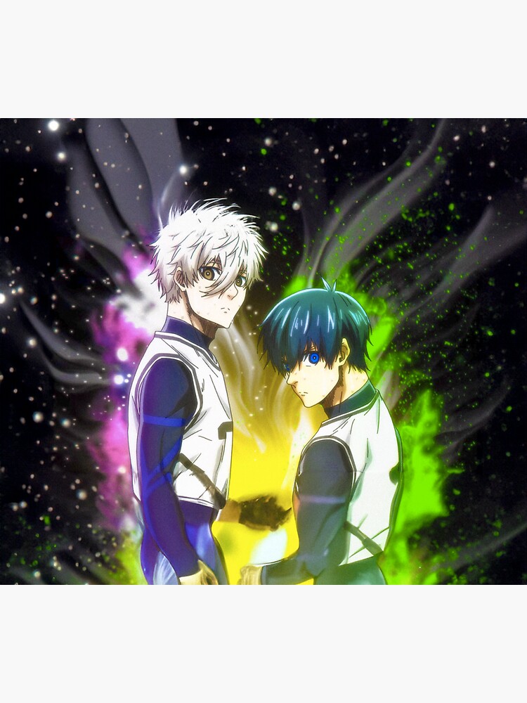 "Blue Lock Nagi Isagi" Sticker for Sale by IchibiDesign | Redbubble