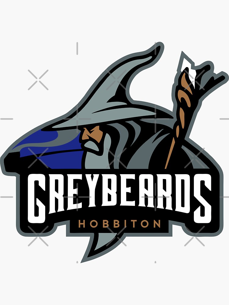 "Greybeards-Hobbiton" Sticker for Sale by wewens | Redbubble