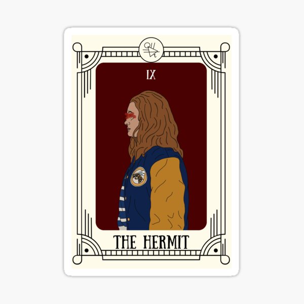 "Yellowjackets Tarot Jackie Taylor - The Hermit" Sticker for Sale by ...