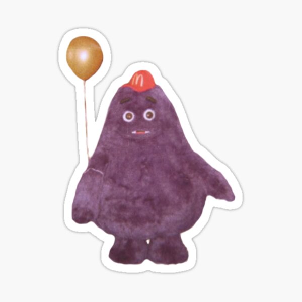 "Baby Grimace" Sticker for Sale by ellefgab | Redbubble