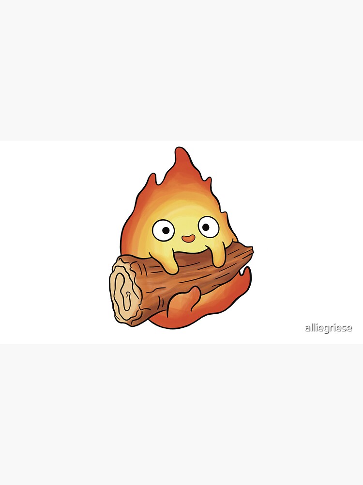 "Calcifer" Cap for Sale by alliegriese | Redbubble