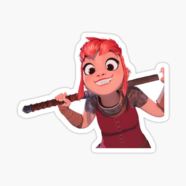 "Nimona" Sticker for Sale by ajrodz | Redbubble