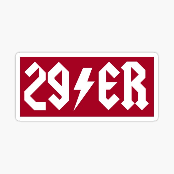 "29er" Sticker von esskay | Redbubble
