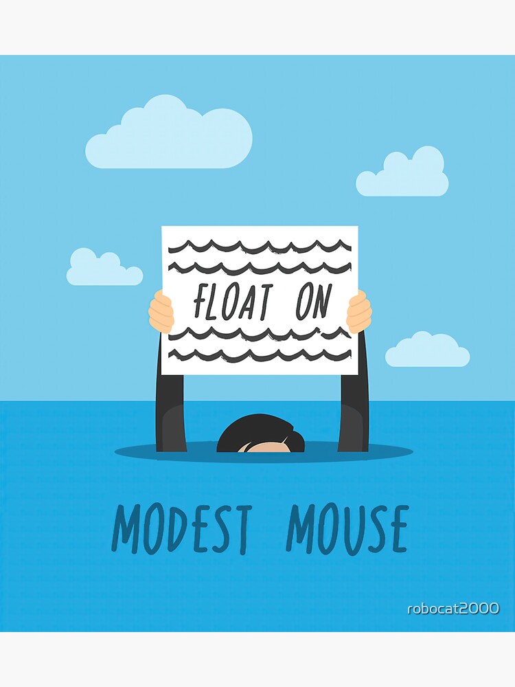"Modest Mouse" Sticker for Sale by robocat2000 | Redbubble