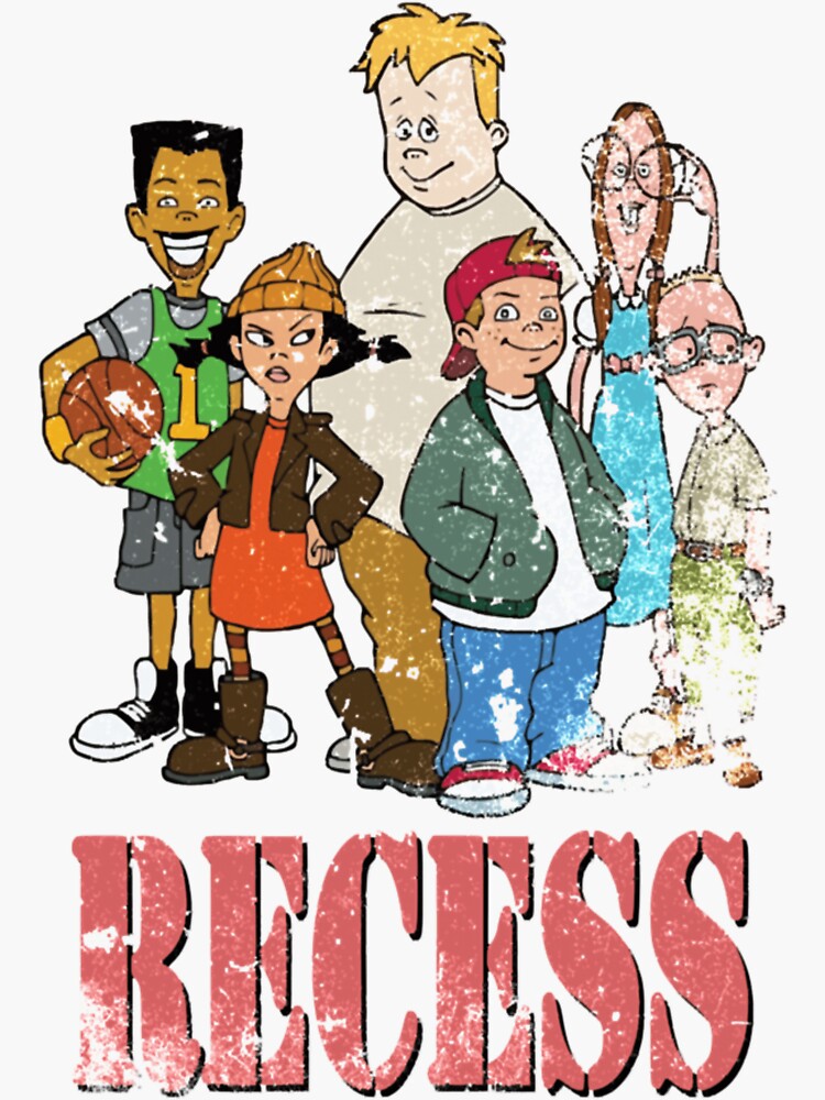 "Recess" Sticker for Sale by DebraMacon | Redbubble