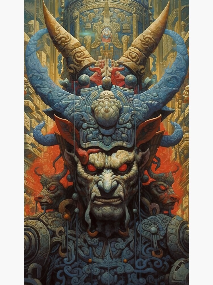 "Hauntingly Beautiful 'Evil Spirit' Art Print - Add a Dash of Dark ...