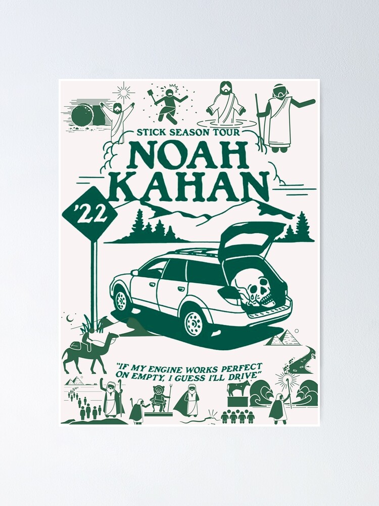 "noah kahan" Poster for Sale by IMBCLK | Redbubble